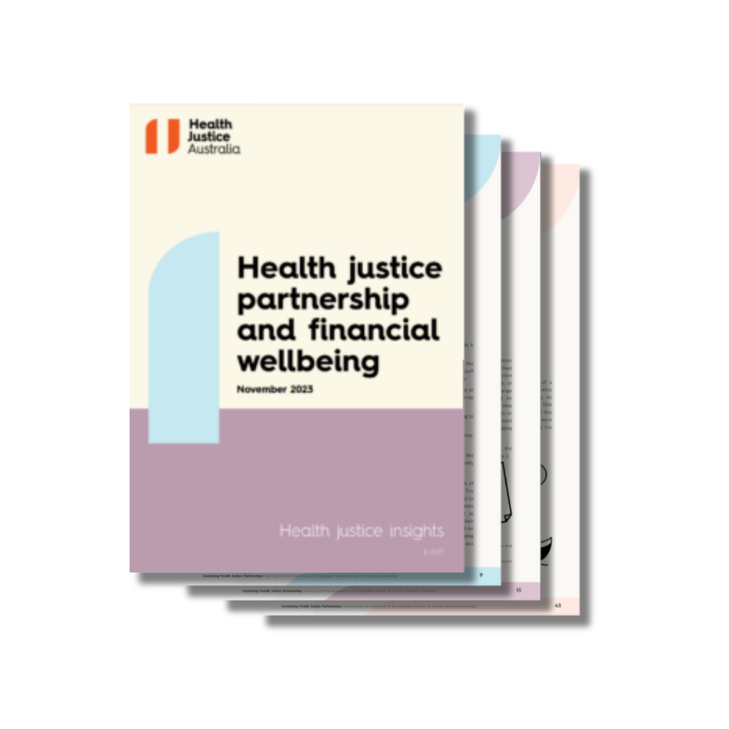 Health justice partnership and financial wellbeing - Health Justice ...